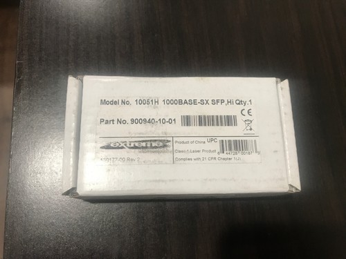 Extreme Networks 10051H 4050-00283-01 1000BASE-SX SFP, Hi 850nm MMF. | eBay