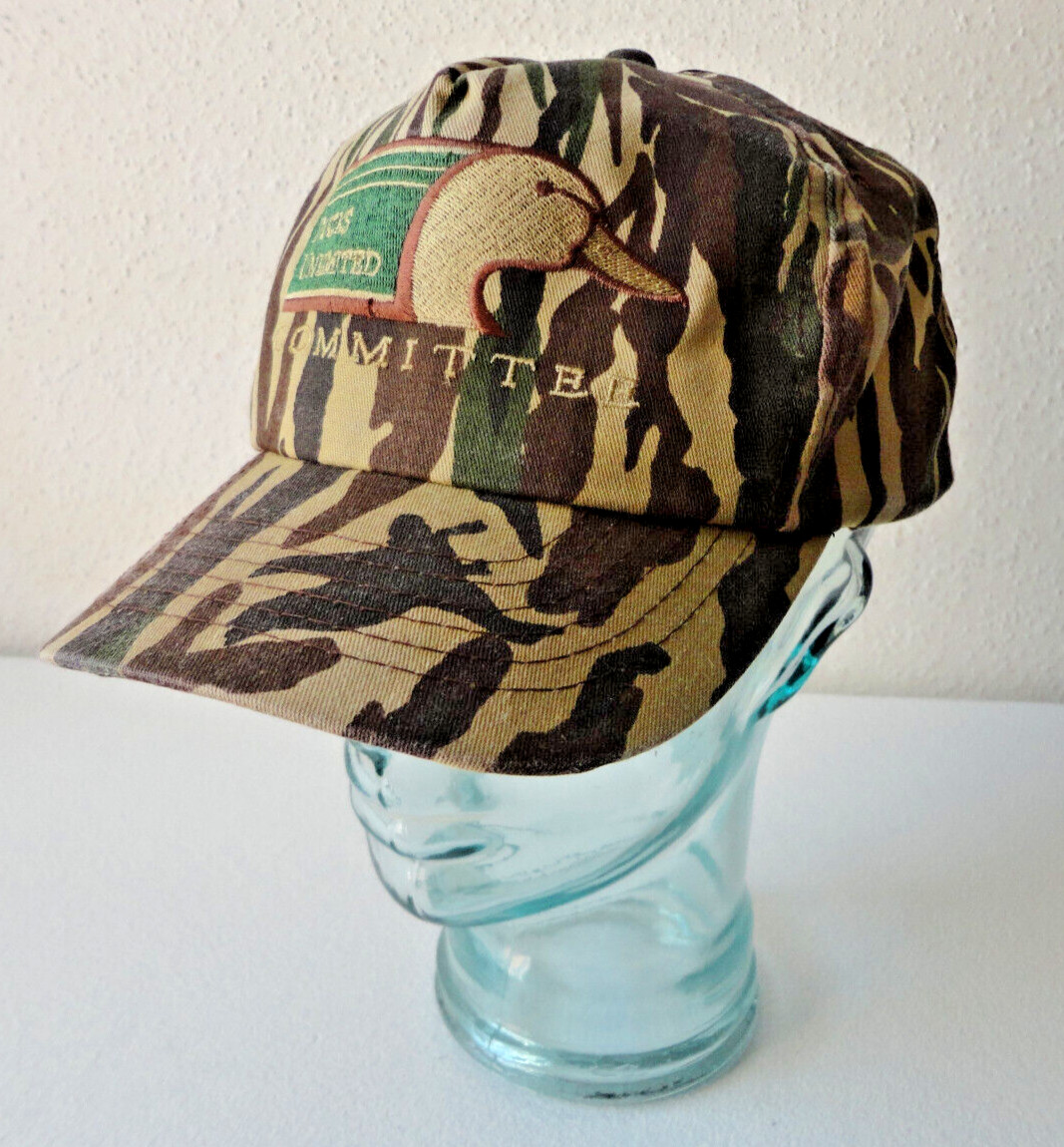 Vintage Ducks Unlimited Baseball Cap Waterfowl Camo T… - Gem