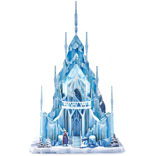 4D Disney Frozen Ice Palace Castle 3D Paper Puzzle Model Kit 51020 | eBay
