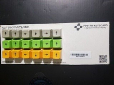 Signature Plastics Pimp My Keyboard Decorative Arrows Custom Key Caps ...