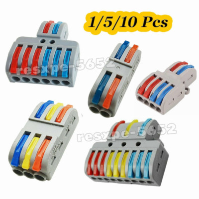 Electrical Wire Cable Connectors Compact Series Reusable 2/3 In 2/3/4/6 ...