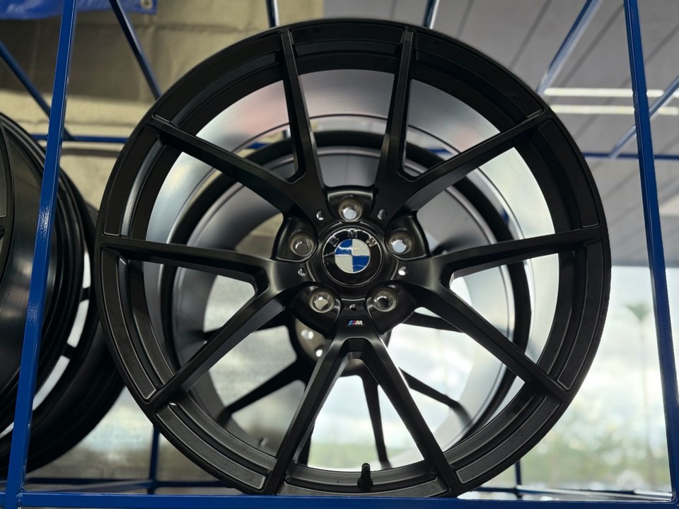 NEW 20" Staggered BMW Style 763M (4 Wheel)S 5X120 MATTE BLACK NEW RIMS ...
