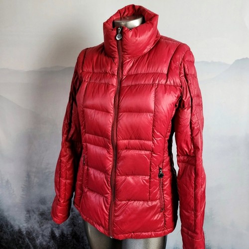 Calvin Klein Premium Packable Down Red Puffer Jacket | Women's Medium ...