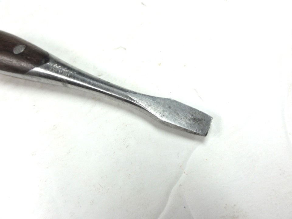 VINTAGE H. BOKER & CO. GERMANY FULL TANG WOOD HANDLED MINI SCREWDRIVER ...