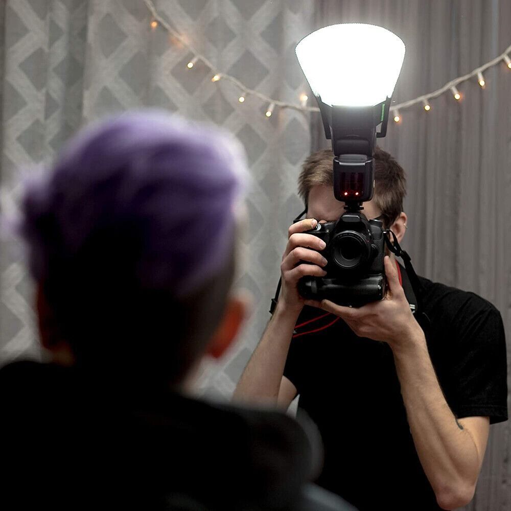 Camera Flash Diffuser for Canon Canon Sony Minolta Nikon Tumax Cameras ...