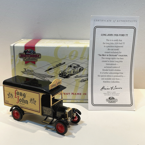 Matchbox Collectibles Long John 1926 Ford TT YWG02-M Diecast Scotch ...