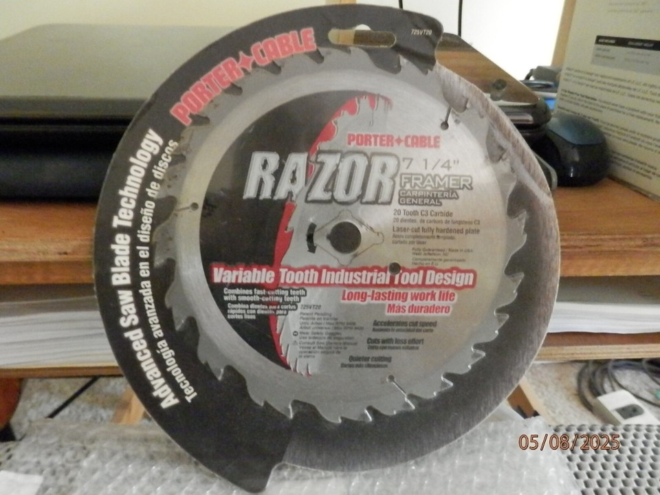 Porter Cable Razor 71/4 Framer saw blade | eBay