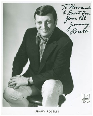JIMMY ROSELLI - INSCRIBED PHOTOGRAPH SIGNED | eBay