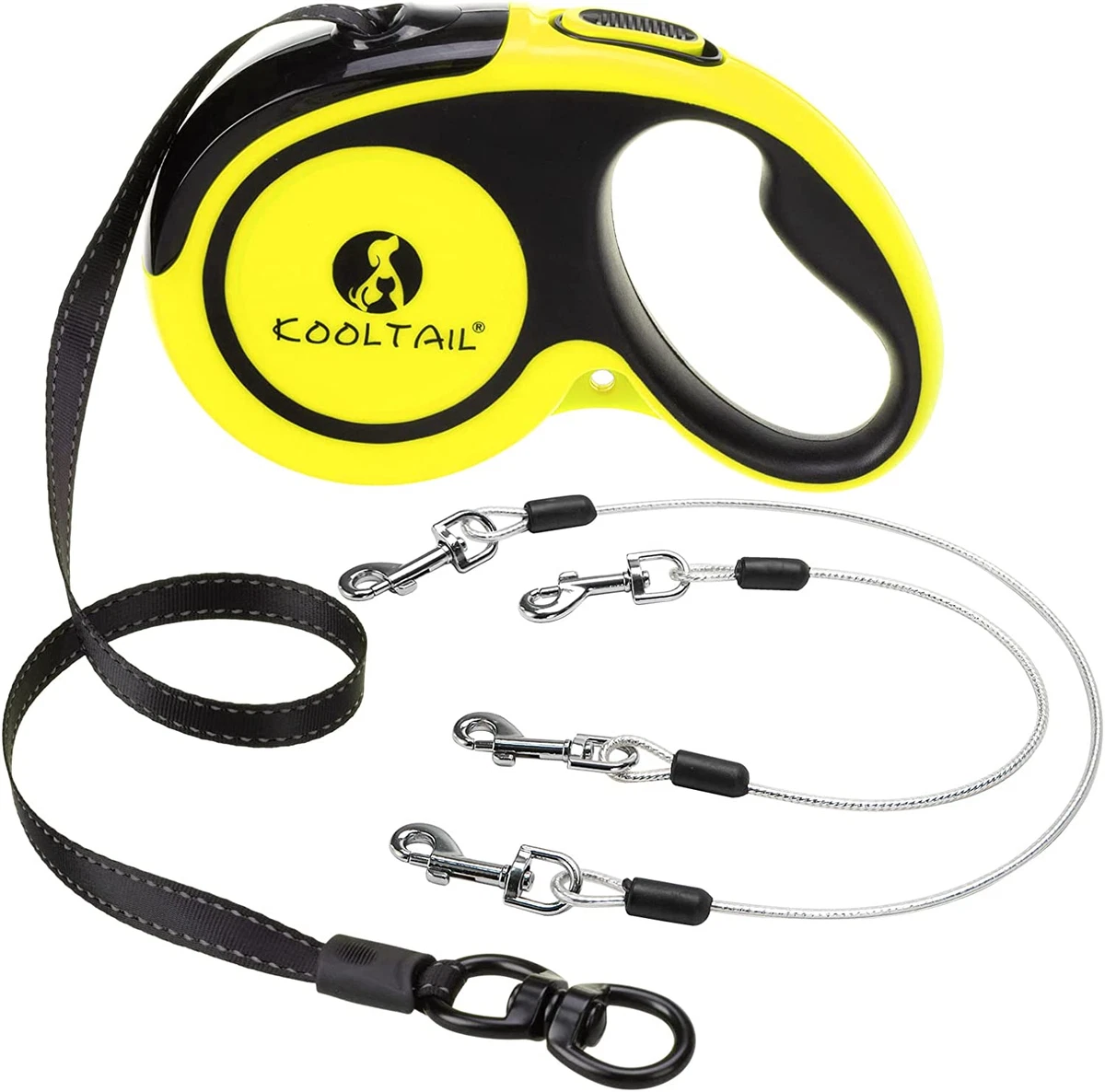 Dual Retractable Dog Leash