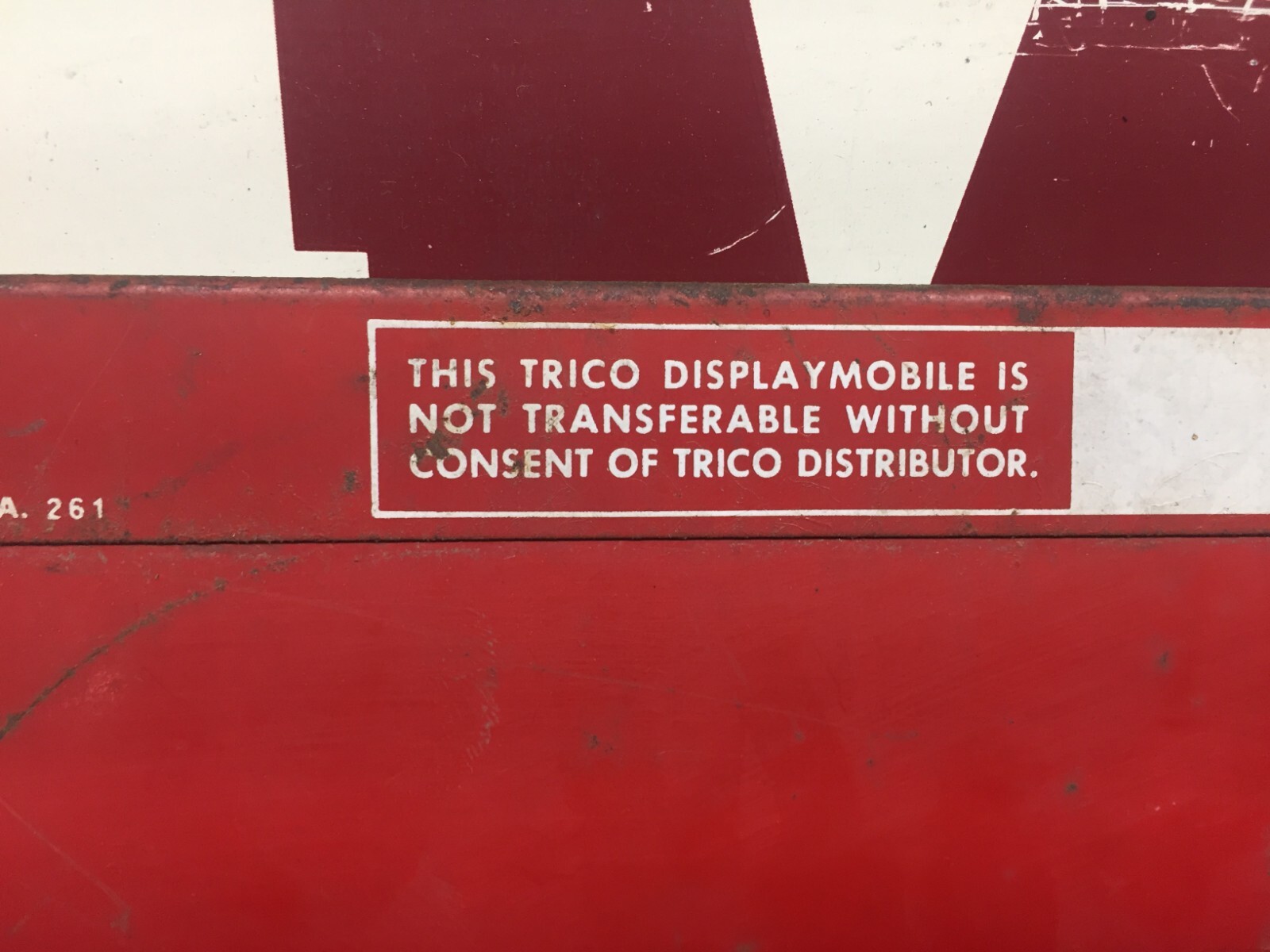 Vintage 1950 s 1960 s Trico Metal Wiper Washer Service Sign 14x12 | eBay