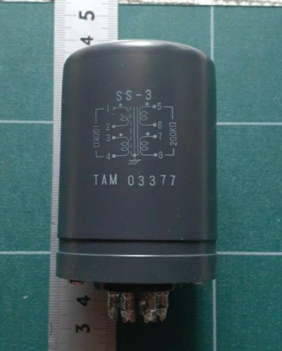 Tamura Trans SS-3 Interstage Transformer for 5691 Mono Power Amp Used ...
