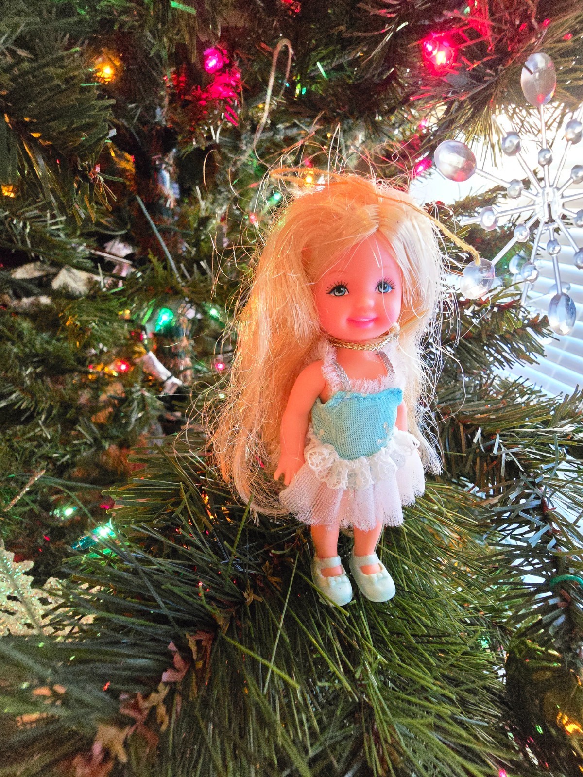 BARBIE DOLL KELLY baby blue dress kid child NIKKI | eBay