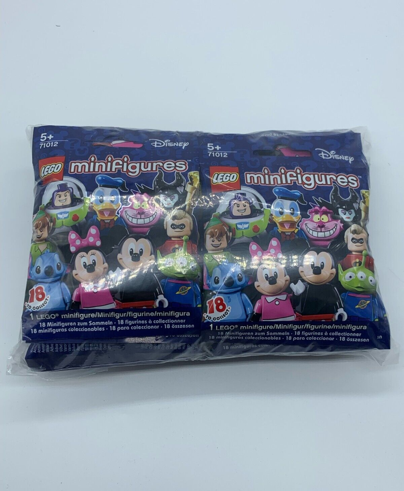 LEGO DISNEY Series 1 Collectible Minifigures 71012 - Complete Set of 18 ...