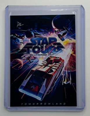 Star Tours Tomorrowland Limited Edition Artist Signed "Disneyland" Card ...