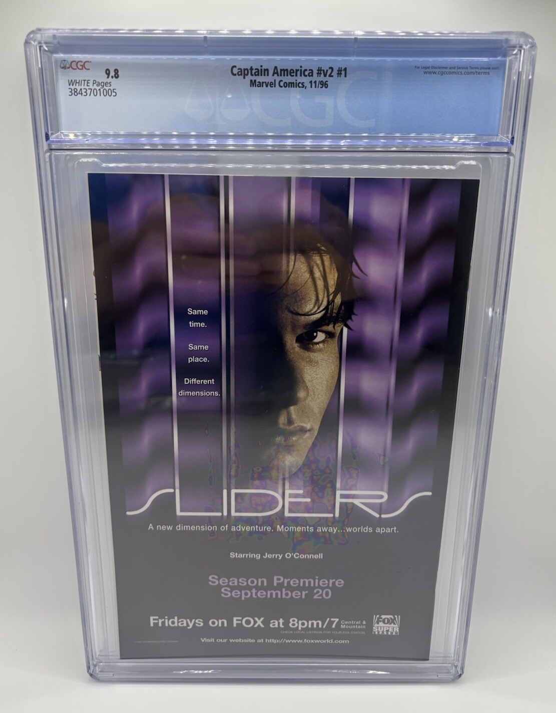 CAPTAIN AMERICA V2 #1 CGC 9.8 1ST RIKKI BARNES | eBay