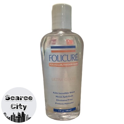 Folicure Ultra Gloss Shine Serum - 4 oz HTF! | eBay