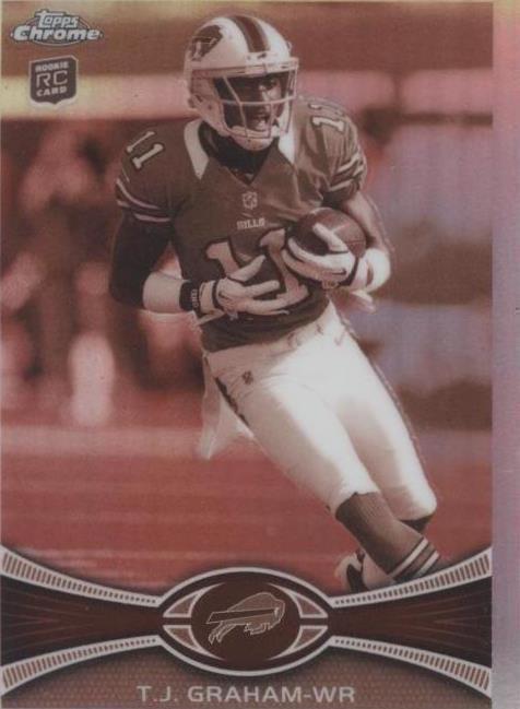 2012 Topps Chrome - T.J. Graham #47 Sepia-Tone Refractor /99 (RC) for ...