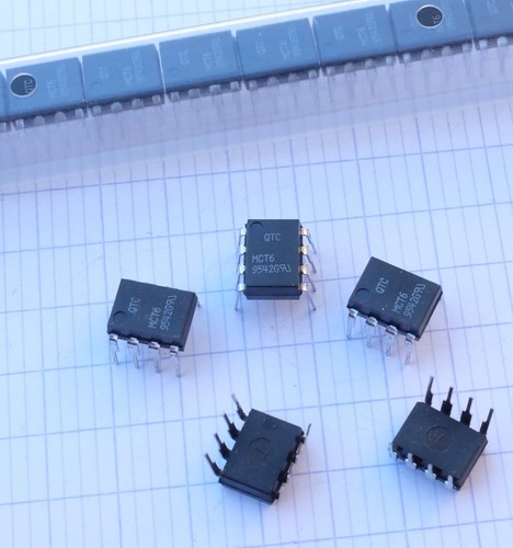 5x QTC MCT6 circuit intégré DIP 8 Optocoupleur. Lot de 5. | eBay