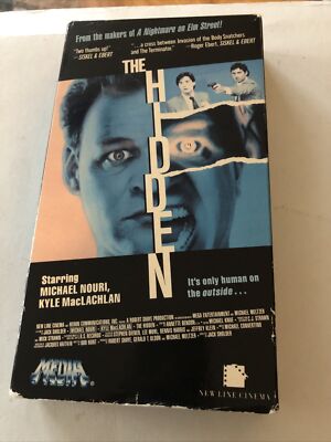 The Hidden VHS Original Media Sci Fi Movie Release Tape Rare Film | eBay