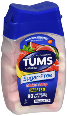 TUMS SUGAR FREE CHEW MELON BERRY 80CT 307667388725| eBay