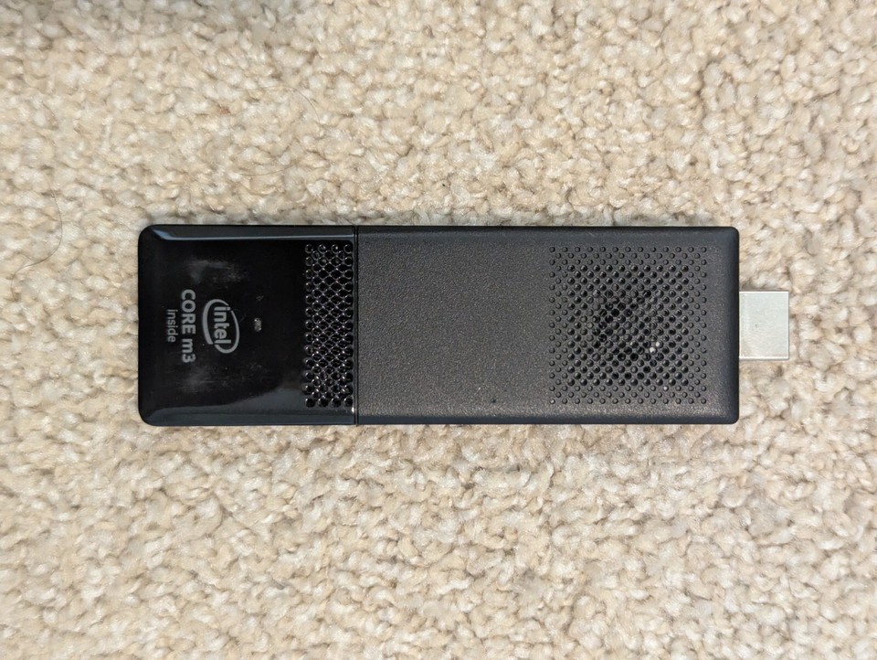 Intel Compute Stick STK2M3W64CC Core M3 4GB RAM 192GB SSD Windows 11 ...