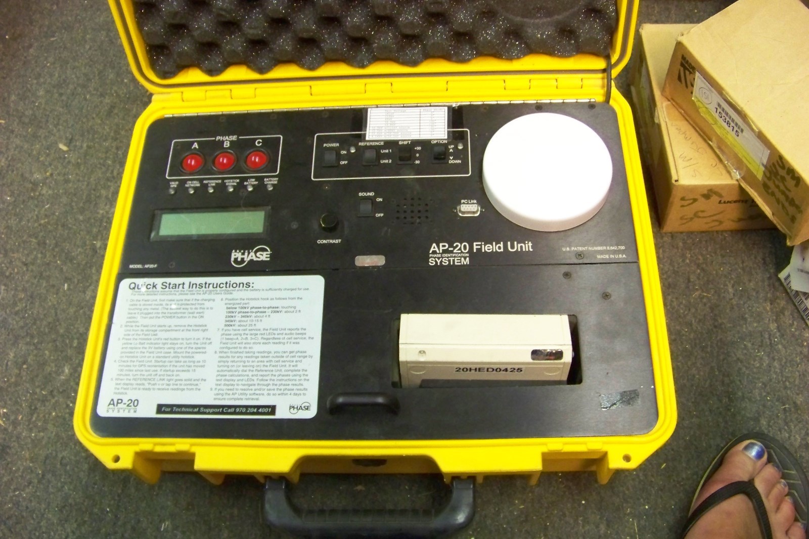 avistar ap-20 phase trakker phase identification system | eBay