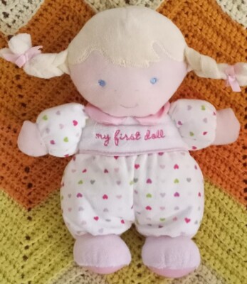Carters My First Doll Plush 9 Inches Blonde Blue Eyes | eBay