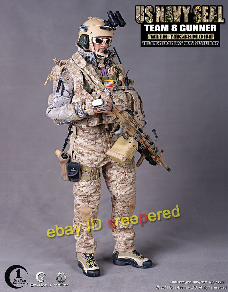 Crazy Dummy One Year Anniversary US NAVY SEAL TEAM 8 GUNNER Crazy Dummy One Year Anniversary US NAVY SEAL TEAM 8 GUNNER