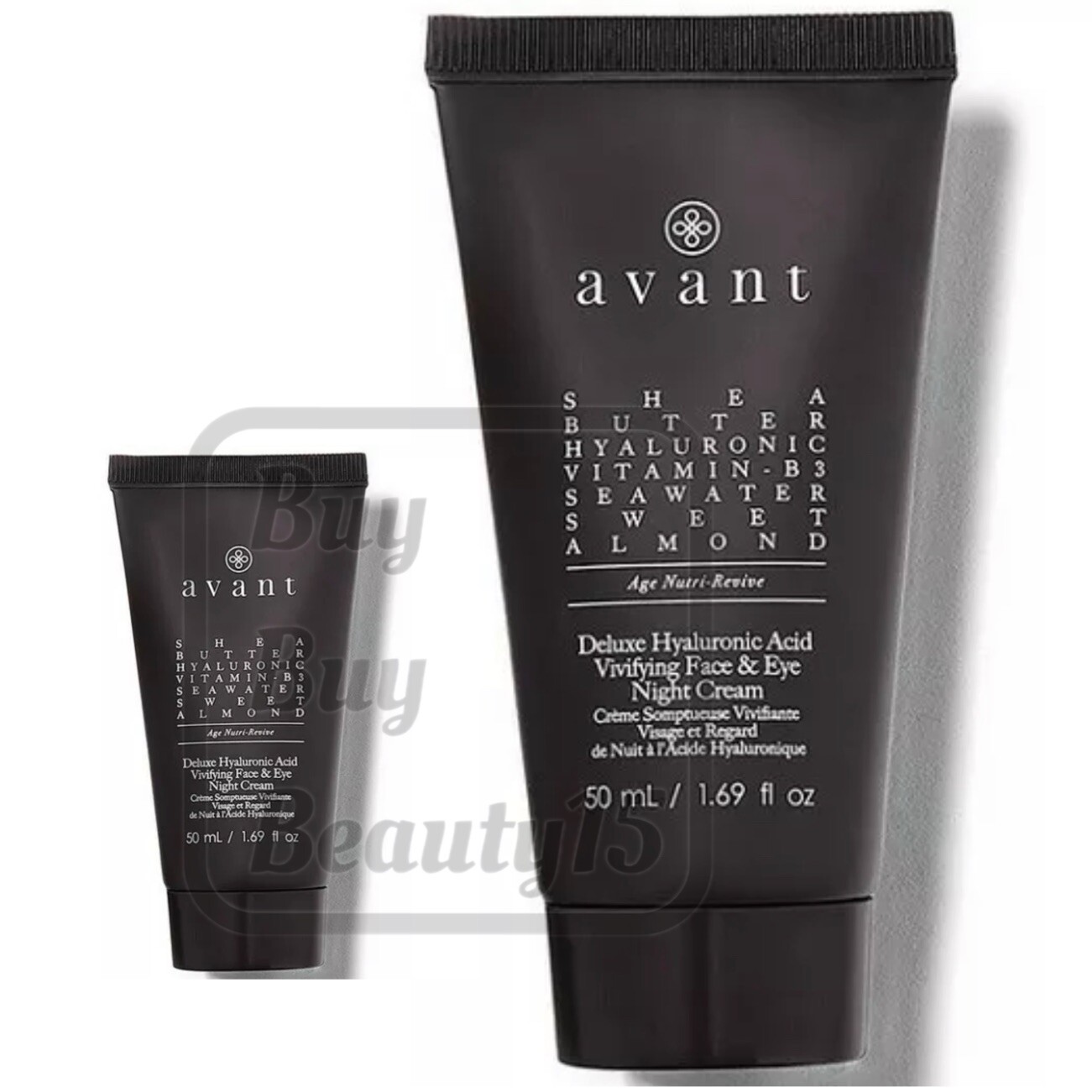 Avant Skincare Deluxe Hyaluronic Acid Vivifying Face & Eye Night Cream ...