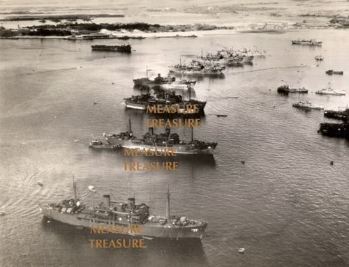 1946 ATOM BOMB TEST TARGET SHIPS BIKINI ISLANDS PEARL HARBOR NUCLEAR ...