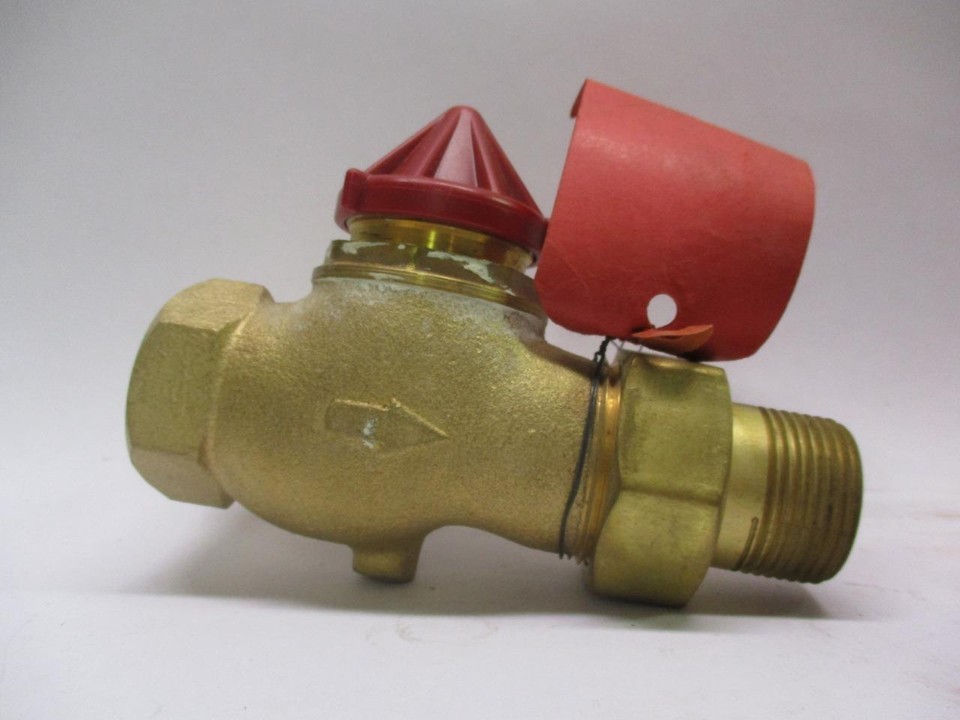 Danfoss RA Straight Way Valve 1" for Steam Type RA Thermostatic ...