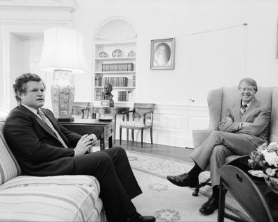 PRESIDENT JIMMY CARTER AND SENATOR TED KENNEDY 8x10 GLOSSY PHOTO PRINT ...