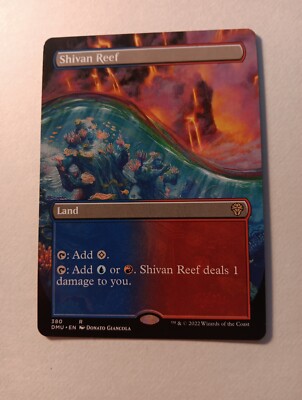 Shivan reef borderless | eBay