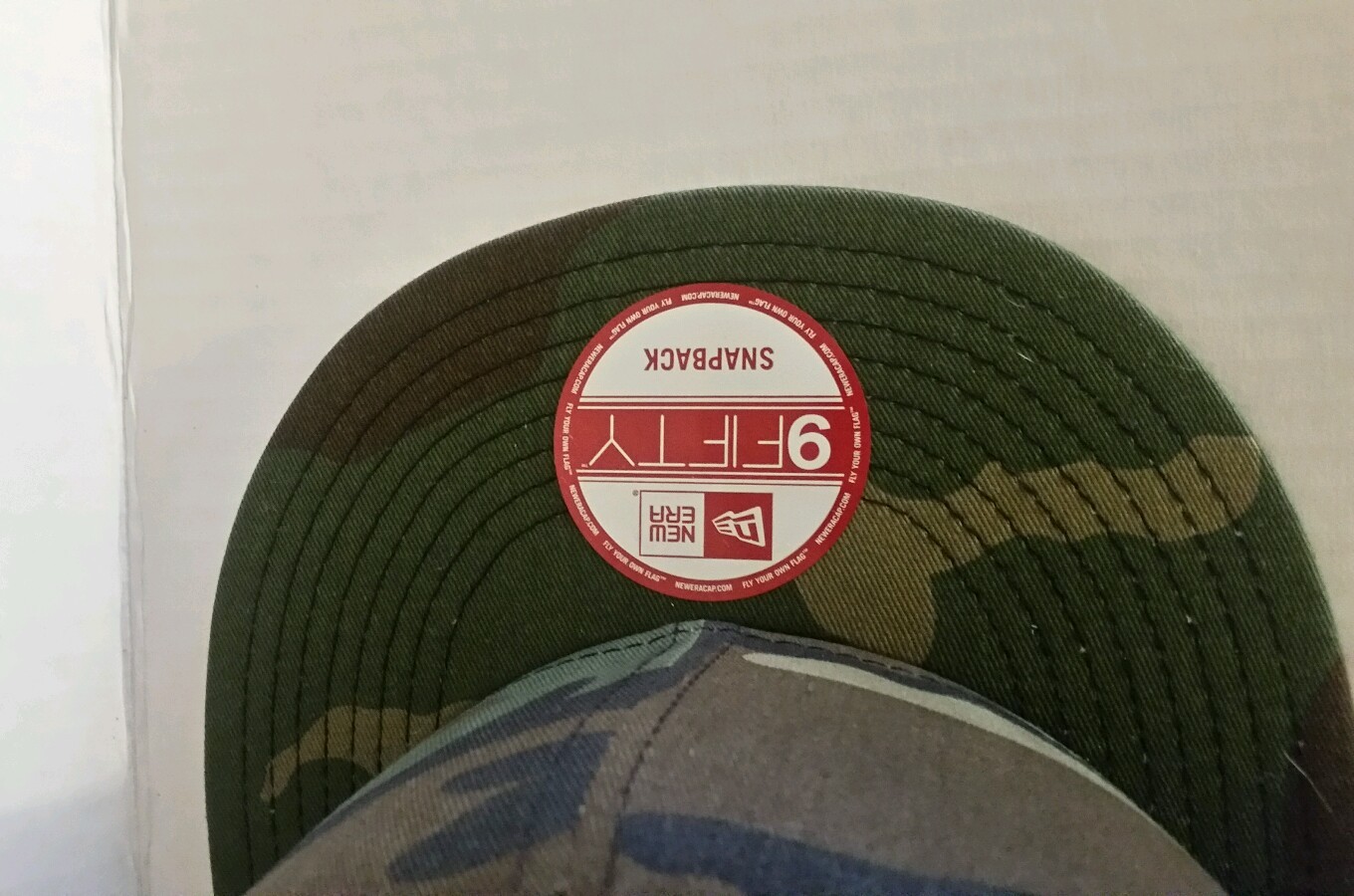 New Era 9Fifty Flat Snapback Hat Cap Blank Camouflage Army Camo ...