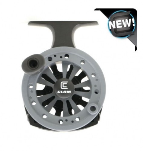 Clam Straight Drop Reel - Right Hand OR Left Hand Retrieve - Ice ...