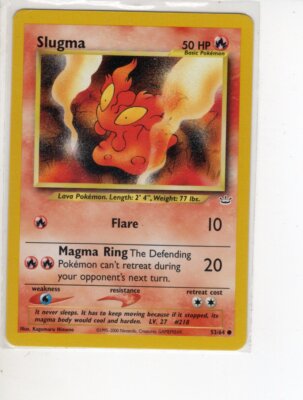 SLUGMA NEO REVELATION SET POKEMON CARD 53/64 EX/NM | eBay