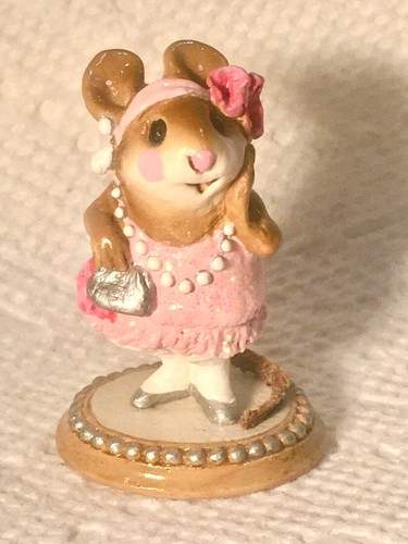 WEE FOREST FOLK ZELDA PINK GLITTER MINT WITH BOX | eBay