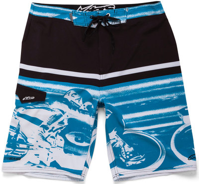Alpinestars Band Boardshorts (32) Blue | eBay