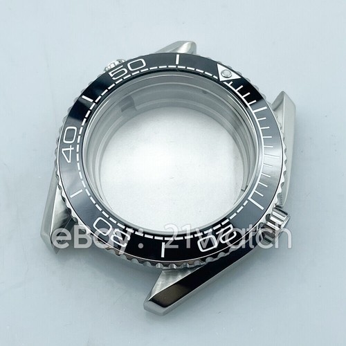 43.5mm NH35 Watch Case Stainless Steel 33mm Dial Diver Watch Sapphire ...