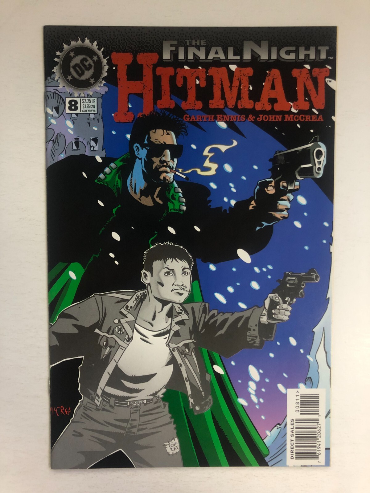 Hitman: The Final Night #8 - Garth Ennis - 1996 | eBay