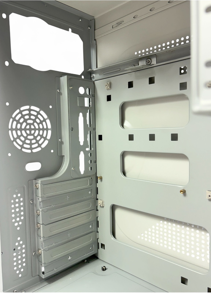 Vintage Retro ATX PC Case with IDE 5.25 in Disc Drive IDE 3.5 in Floppy ...