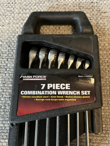 TASK FORCE 7 PIECE COMBINATION WRENCH SET ITEM # 109662 | eBay