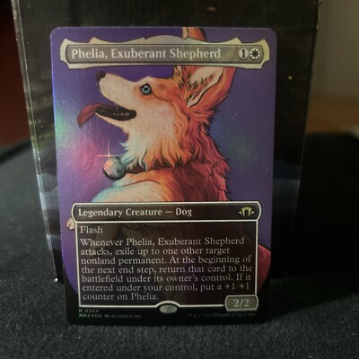 Phelia, Exuberant Shepherd - Borderless FOIL - Modern Horizons 3 - NM ...