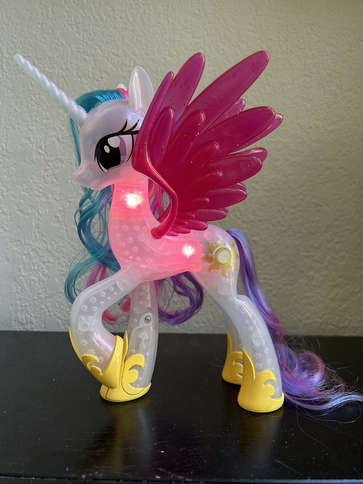 My Little Pony the Movie Glitter and Glow Light Up Princess Celestia ...