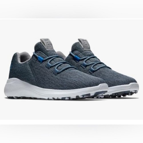 FootJoy Fj Flex Coastal mens Golf Shoe Grey Lace Up Comfort Size 9.5 | eBay