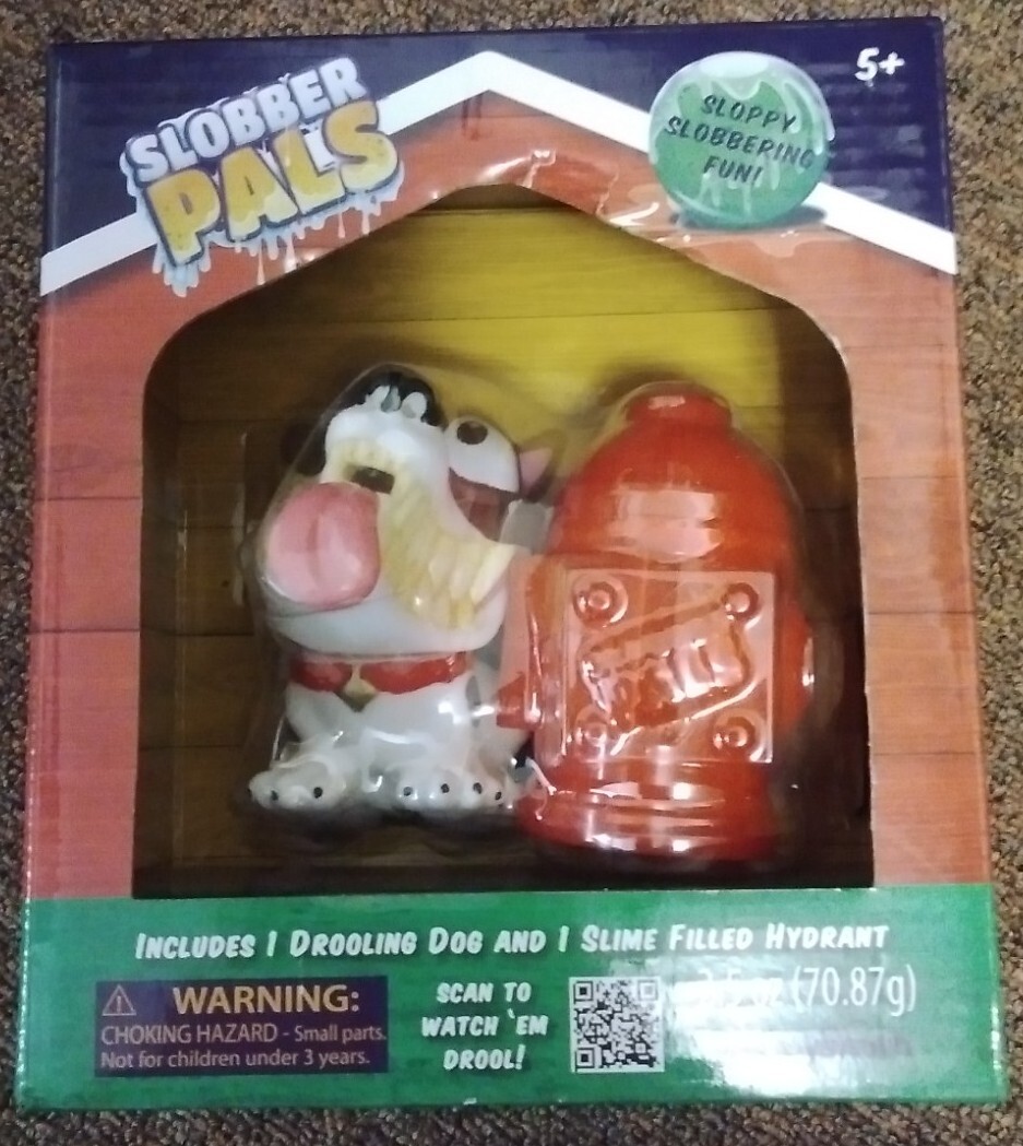 2019 SLOBBER Pals Slobbering Sloppy Toy Dog With Slime Filled Fire ...