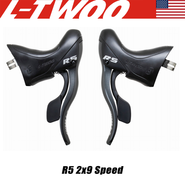 LTWOO R5 2x9 Speed Road Bike Shifter Lever Compatible Fit Shimano US ...