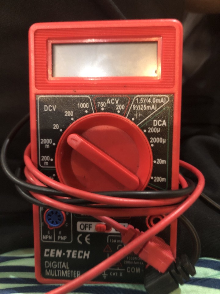 Cen Tech Model 98025 Digital Multimeter | eBay