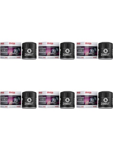 6 x Ryco SynTec Oil Filter Z418ST fits BRIGGS & STRAT. 28S700 15.5HP | eBay