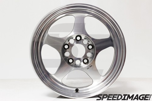 ROTA SLIPSTREAM WHEELS 15X7 +40 5X114 POLISH RIMS INTEGRA TYPE R EVO ...